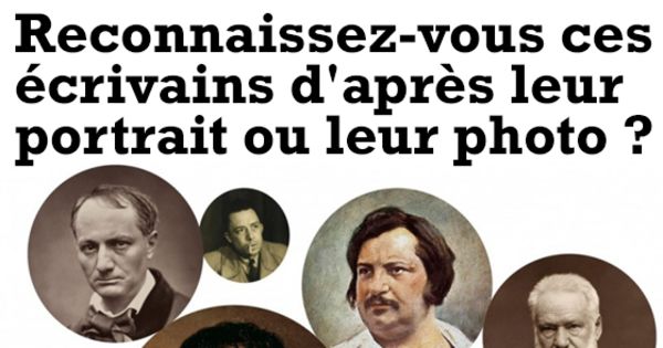 Exercice : Portrait des écrivains français - EspaceFrancais.com