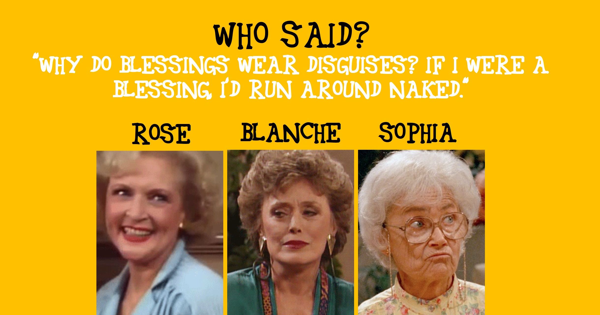 Only 5 Of The Golden Girls Biggest Fans Can Pass This Hard Test