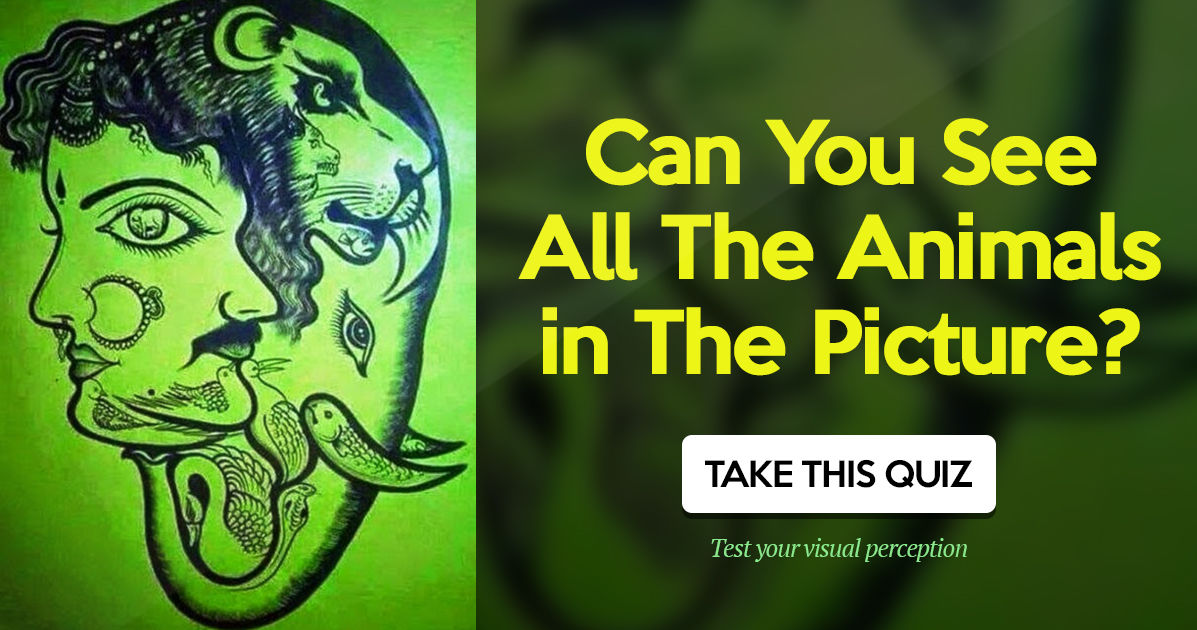 Can You See All The Animals in The Picture? | Playbuzz