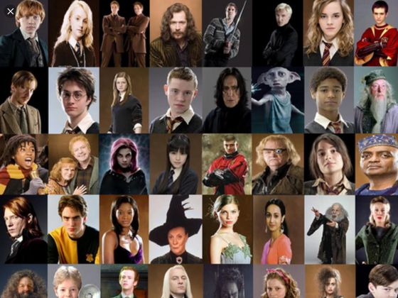 Harry Potter Gryffindor Characters