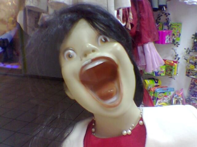 Scary Looking Mannequin