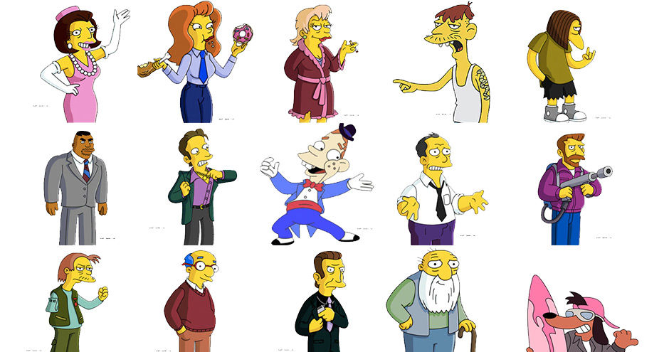 Kennst du die Namen dieser 66 Simpsons Figuren? | Playbuzz