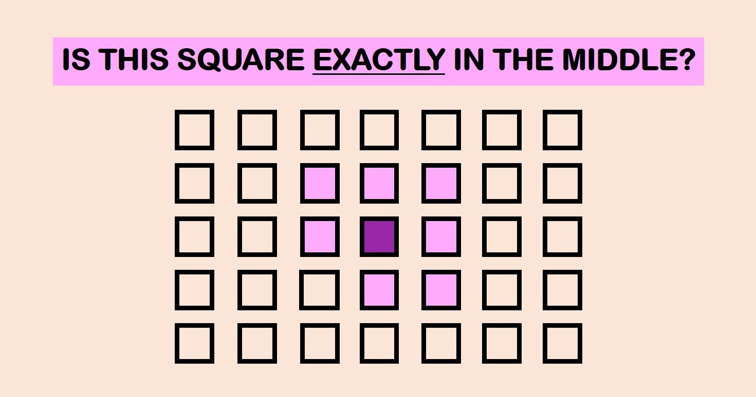 Only 5% Of Women Have The Visual Capacity To Pass This Unique Shape ...