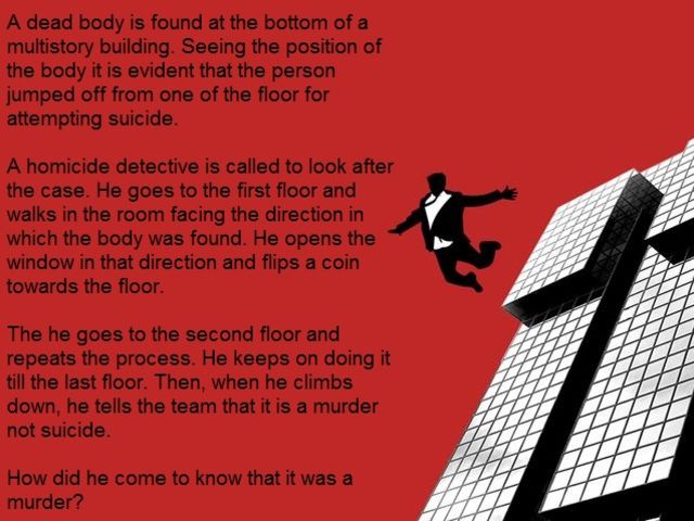 5 Murder Riddles For You To Solve - If You Can | Playbuzz