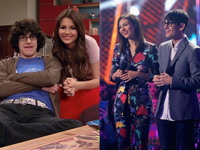 VICTORIA JUSTICE: EL ANTES Y DESPUÉS CON SUS COMPAÑEROS DE SERIE