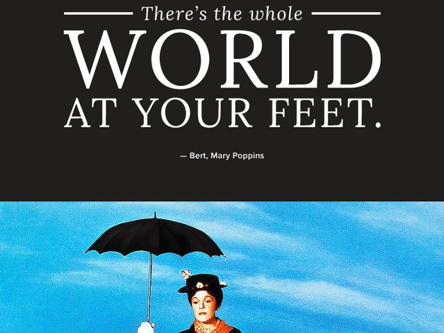 Mary Poppins Bert Quotes